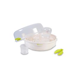 Cangaroo Mikrowellen Sterilisator Fresh 5 Flaschen Zubehör maximal 15,5 cm hoch in weiß