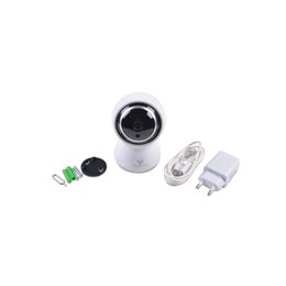 Cangaroo Babyphone Teya, 360° Drehung, Wi-Fi/Lan Kamera, LED-Infrarot-Nachsicht weiß