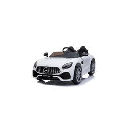 ES-Toys Kinder Elektroauto Zweisitzer Mercedes AMG GT EVA-Reifen, Stoßdämpfer