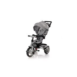 Lorelli Tricycle Neo 4 in 1 EVA-Reifen, Schiebestange, Sitz drehbar, verstellbar dunkelgrau