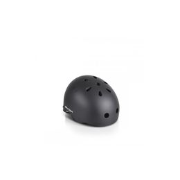 Byox Kinder Schutzhelm für Skater Y09, Größe M, einstellbar 54-58 cm, 11 Löcher schwarz