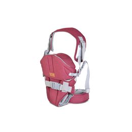 Cangaroo Babytrage Sweety, atmungsaktiv, abnehmbare Mütze, ab 3,6 kg bis 13 kg in rot