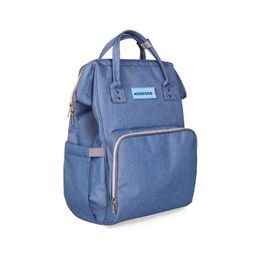 Kikkaboo Wickeltasche Siena, Rucksack, Wickelunterlage, Grifflänge einstellbar hellblau