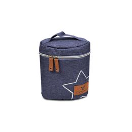 Cangaroo Thermotasche Charlie Thermobox für 2 Babyflaschen Reißverschluss Griff blau