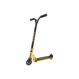 Makani Kinderroller Hylos 88A PU-Räder, ABEC-7, Lenker 360° drehbar, Bremse gold