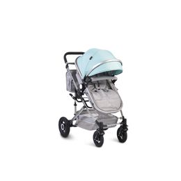 Moni Kinderwagen Ciara Tragetasche Sportsitz Wickeltasche faltbar Sitz umkehrbar blau