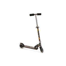 Moni Kinderroller Magic, Scooter Höhe einstellbar, zusammenklappbar, PU-Räder 125 mm schwarz