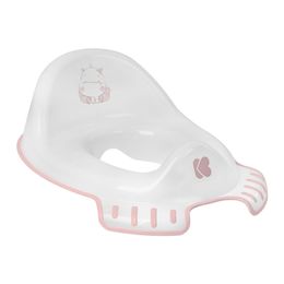 Kikkaboo, Toilettenaufsatz Hippo Toilettensitz, anatomische Form, Spritzschutz rosa