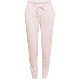 Esprit Cosy Melange Pyjamahose, Bindeband, für Damen, rosa, 44