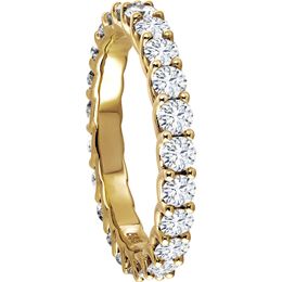 MONCARA Damen Ring, 585er Gelbgold mit 22 Diamanten, zus. ca. 2,00 Karat, gold