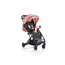 Moni Kinderwagen Buggy Trento faltbar Moskitonetz Getränkehalter Hinterradbremse rosa