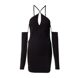 ABOUT YOU x Emili Sindlev Kleid 'Juna' Damen Größe 38 schwarz Winterkleid