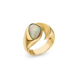 SKIELKA DESIGNSCHMUCK Goldring Opal Ring 2