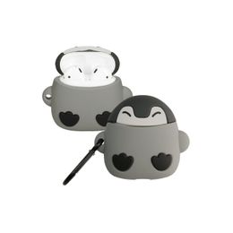 kwmobile Kopfhörer-Schutzhülle Hülle für Apple Airpods 1 & 2 Kopfhörer
