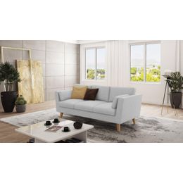 S-Style Möbel 3-Sitzer Sofa Angeles im skandinavischen Design