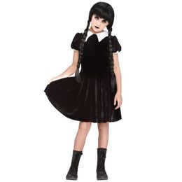 Fun World Kostüm Gothic Girl Schulmädchen Kostüm für Kinder