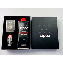 Zippo Feuerzeug Geschenkset Geschenk Lebensbaum Mystical Nature