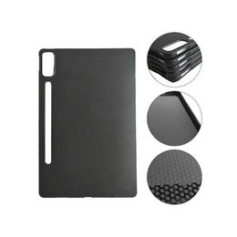 Wigento Tablet-Hülle Für Lenovo Tab P12 12.7 Tablet Tasche Hülle TPU Silikon Cover Case