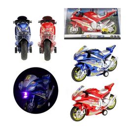 Toi-Toys Spielzeug-Motorrad Rennmotorrad mit Licht