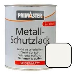 Primaster Metall-Schutzlack RAL 9010 750 ml weiß seidenmatt