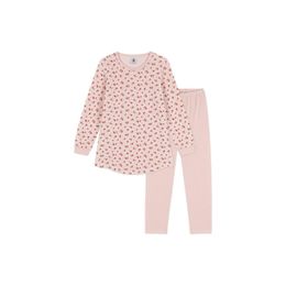 Petit Bateau Schlafanzug Petit Bateau Schlafanzug rosa Blumen