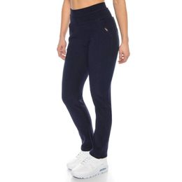 Kendindza Collection Thermohose Damen Winter gefüttert warm Innenfleece Winterhose elegant & stretch Gummibund