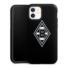 DeinDesign iPhone 12 mini Handy Panzer Handyh&uuml;lle robuste Outdoor H&uuml;lle Schutzh&uuml;lle matt Borussia M&ouml;nchengladbach Gladbach Coat Of Arms Tough Case