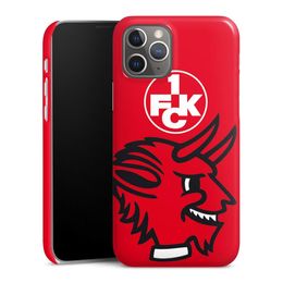 DeinDesign iPhone 12 Pro Handy Premium Case Smartphone Handyh&uuml;lle Schutzh&uuml;lle gl&auml;nzend Devil 1. Fc Kaiserslautern 1. Fck Premium Case