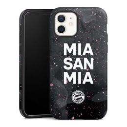 DeinDesign iPhone 12 mini Handy Panzer Handyh&uuml;lle robuste Outdoor H&uuml;lle Schutzh&uuml;lle matt Mia San Mia Girl Style Fc Bayern M&uuml;nchen Tough Case