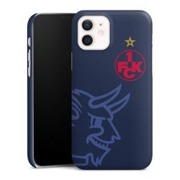 DeinDesign iPhone 12 Handy Premium Case Smartphone Handyh&uuml;lle Schutzh&uuml;lle matt Logo 1. Fc Kaiserslautern 1. Fck Premium Case