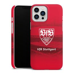 DeinDesign iPhone 13 Pro Max Handy Premium Case Smartphone Handyh&uuml;lle Schutzh&uuml;lle matt Stadium Official Licensed Product Vfb Stuttgart Premium Case