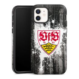 DeinDesign iPhone 12 mini Handy Panzer Handyh&uuml;lle robuste Outdoor H&uuml;lle Schutzh&uuml;lle matt Official Licensed Product Vfb Stuttgart Bundesliga Tough Case
