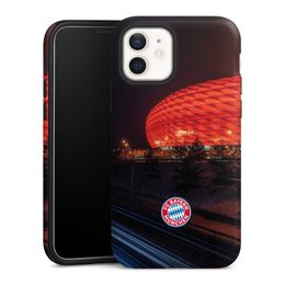 DeinDesign iPhone 12 mini Handy Panzer Handyh&uuml;lle robuste Outdoor H&uuml;lle Schutzh&uuml;lle matt Fc Bayern M&uuml;nchen Stadium Fcb Tough Case