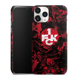 DeinDesign iPhone 11 Pro Handy Premium Case Smartphone Handyh&uuml;lle Schutzh&uuml;lle matt 1. Fc Kaiserslautern 1. Fck Logo Premium Case