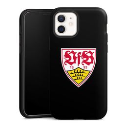 DeinDesign iPhone 12 mini Handy Panzer Handyh&uuml;lle robuste Outdoor H&uuml;lle Schutzh&uuml;lle matt Coat Of Arms Vfb Stuttgart Official Licensed Product Tough Case