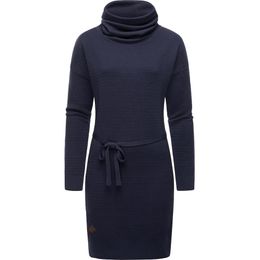 Ragwear Kleid 'Babett' Damen Gr&ouml;&szlig;e XS dunkelblau / braun