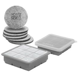 Moritz & Eiswürfelform eckig 2 er Set