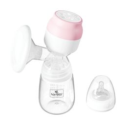 Lorelli elektrische Milchpumpe Save your time LED-Anzeige 9 Pumpst&auml;rken Flasche rosa