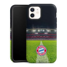 DeinDesign iPhone 12 mini Handy Panzer Handyh&uuml;lle robuste Outdoor H&uuml;lle Schutzh&uuml;lle matt Fc Bayern M&uuml;nchen Stadium Fcb Tough Case