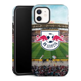 DeinDesign iPhone 12 mini Handy Panzer Handyh&uuml;lle robuste Outdoor H&uuml;lle Schutzh&uuml;lle matt Official Licensed Product Stadium Rb Leipzig Tough Case