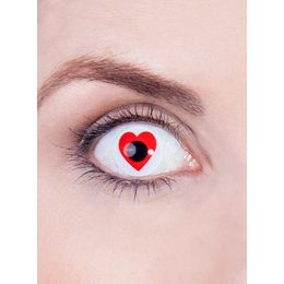 Metamorph Monatslinsen Herz Monatslinsen Kontaktlinsen ohne Sehstärke