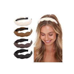 MAGICSHE Haarband Damen geflochtenes Breites Stirnband