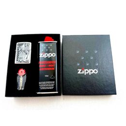 Zippo Feuerzeug Zippo Geschenkset Toolbox Werkzeugkasten Mechaniker Handwerk Feuerzeug (4 teiliges Set inkl. Zippo