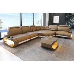 Sofa Dreams Ecksofa Asti Leder