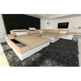 Sofa Dreams Wohnlandschaft Mezzo XXL Mini Sofa Stoffbezug