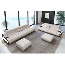 Sofa Dreams Couchgarnitur Concept 3er und 2er Stoff