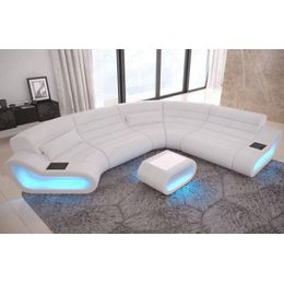 Sofa Dreams Leder Wohnlandschaft Concept C