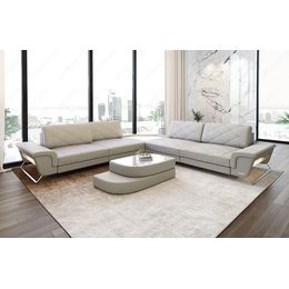 Sofa Dreams Leder Ecksofa Sepino L Form