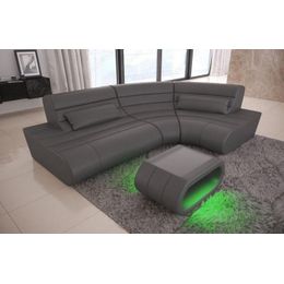 Sofa Dreams Ledersofa Concept L Mini