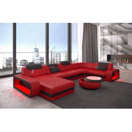 Sofa Dreams Ledersofa Berlin U Form Mini